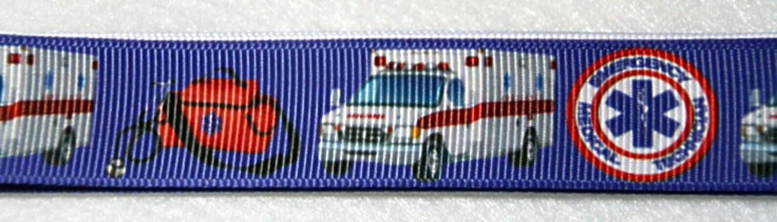 Emergency Services EMT Paramedic Ribbon Dog Collar With | Etsy