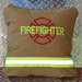 Firefighter Pillow From Bunker Gear - Etsy