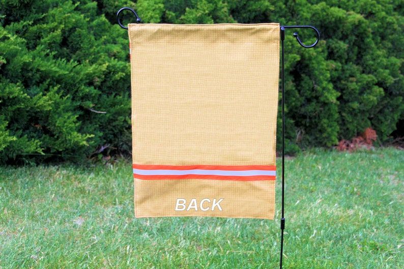 Firefighter RV Flag From Bunker Gear Turnout Gear Garden Flag - Etsy