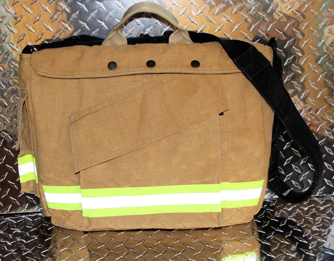 Firefighter Computer Bag, Turnout Gear Laptop Bag, "the Dispatch" - Etsy