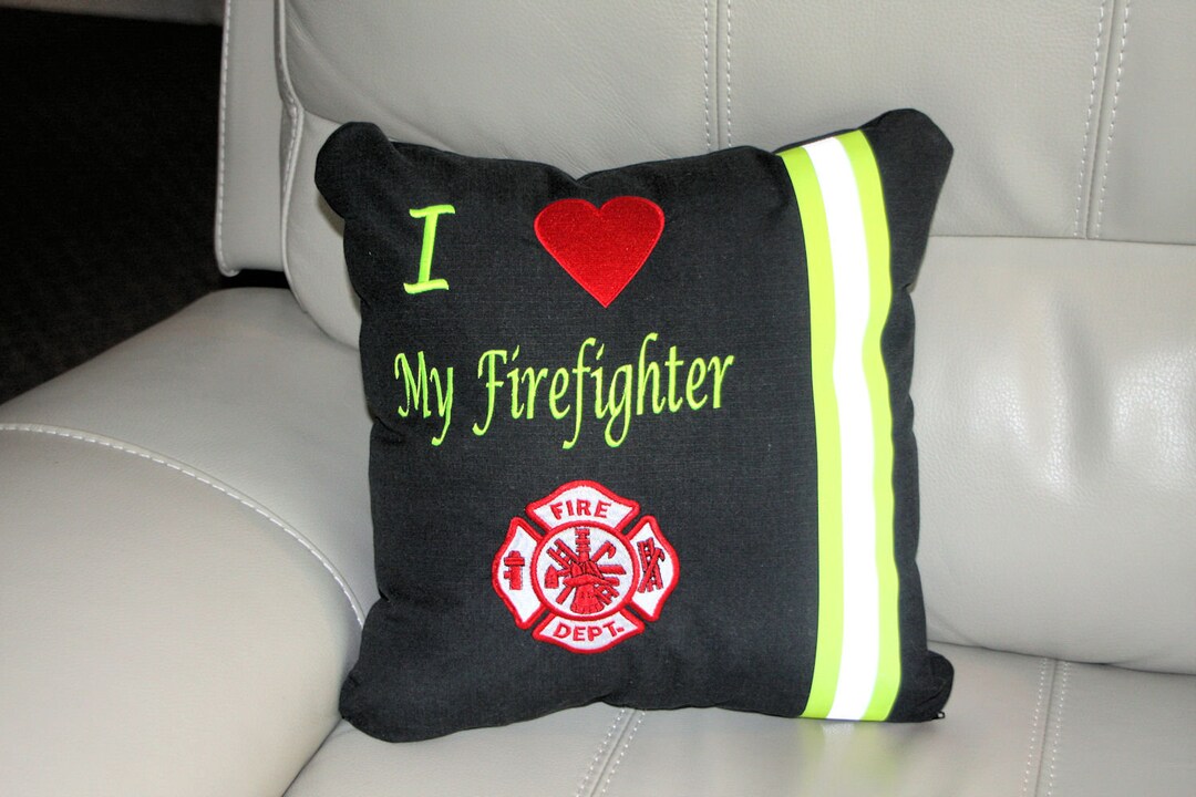 Firefighter Pillow Turnout Gear, Bunker Gear - Etsy