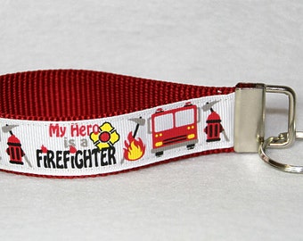 EMT / Paramedic Key Fob Wristlet Wrist Strap Key Chain | Etsy