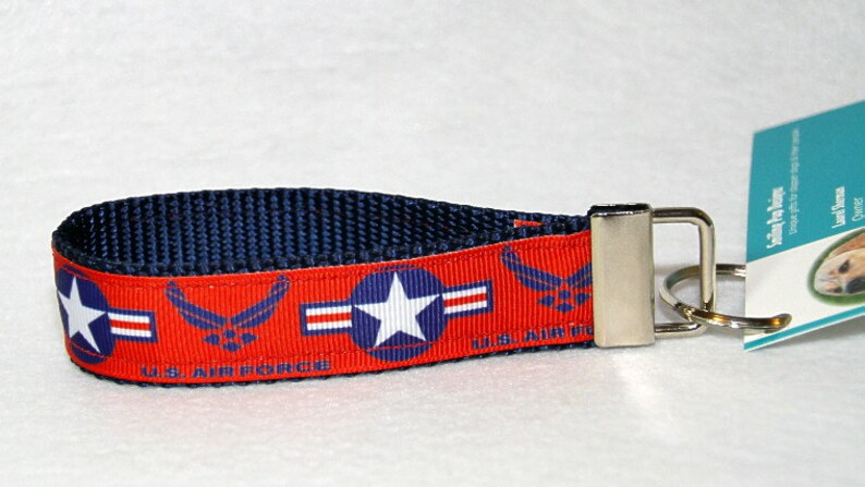 U.S. Air Force Key Fob, Military Key Chain - Etsy