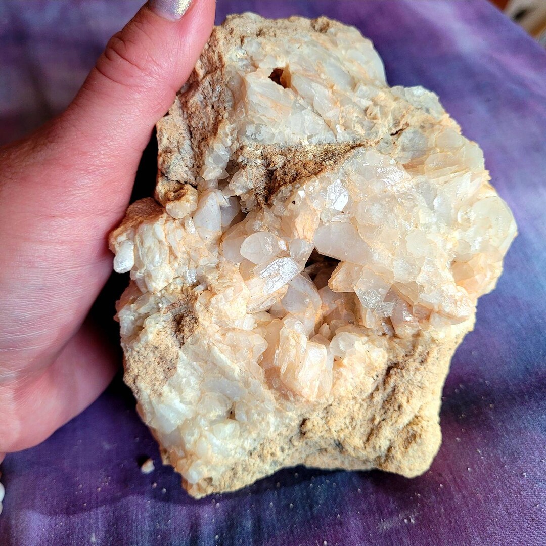 Natural Multi Terminated Quartz Crystal Matrix - Etsy UK