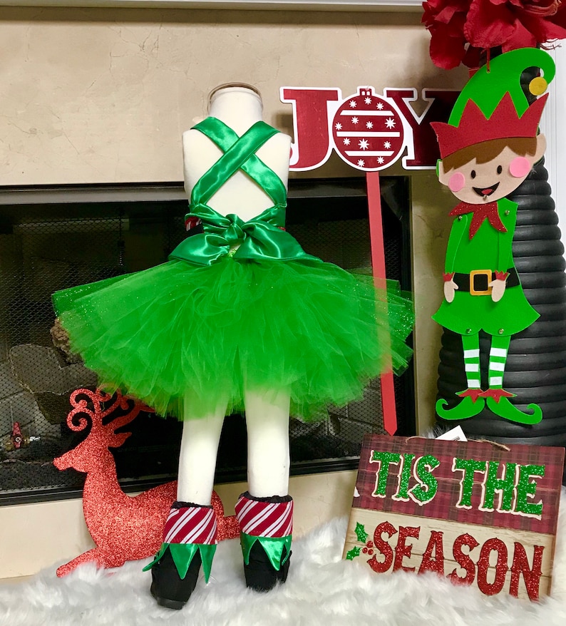 Elf Costume Girls Christmas Costumes Elf Christmas Outfit Girl - Etsy