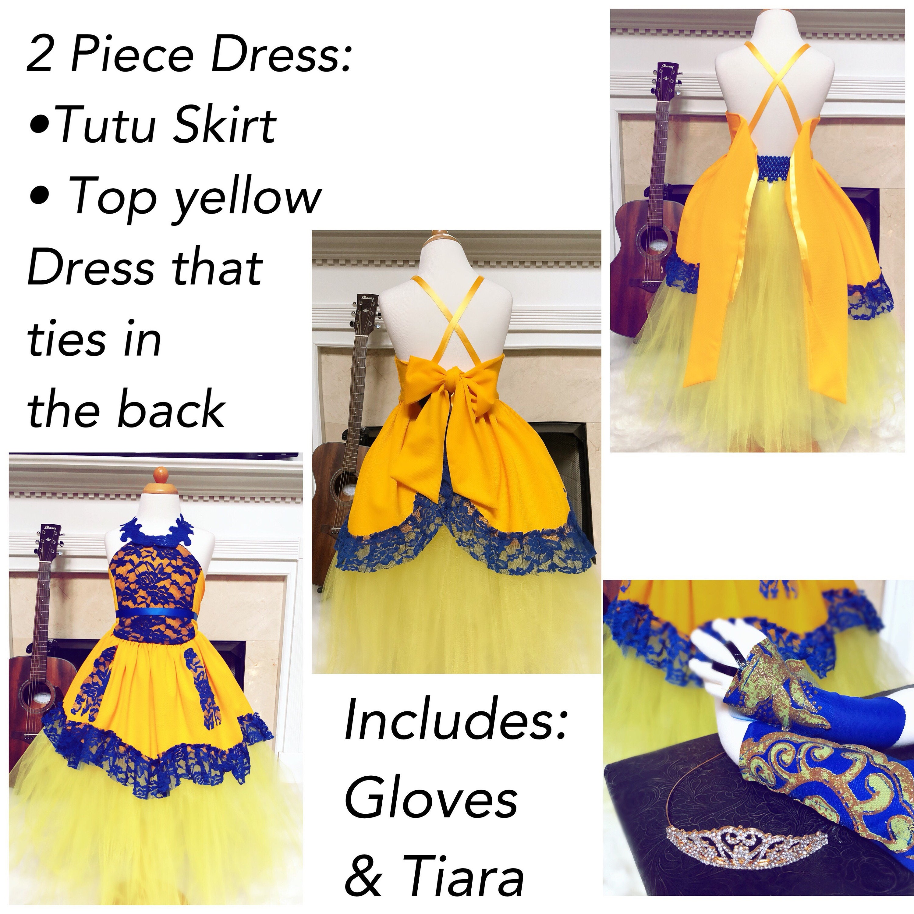 Mal Descendants 2 Costume Mal Descendants 2 Coronation Yellow - Etsy Canada