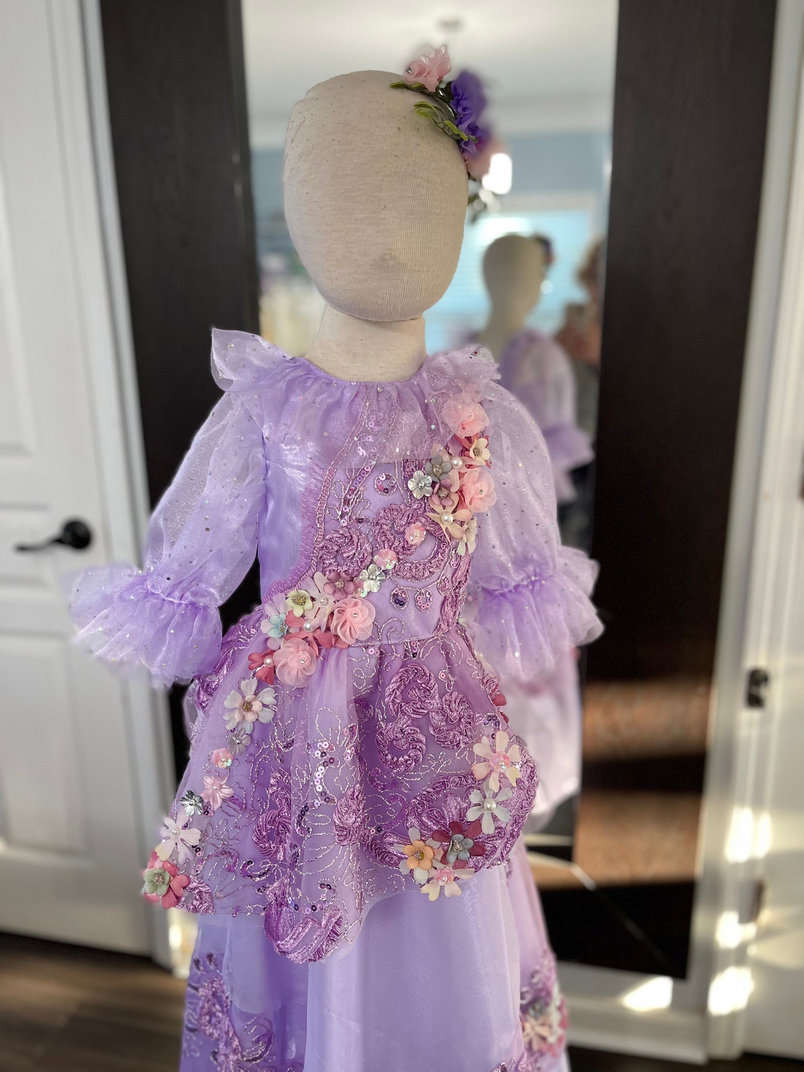 Isabela Encanto Girls Dress Isabella Madrigal Outfit Isabel - Etsy ...