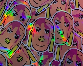 Drag Queen Sticker - Etsy