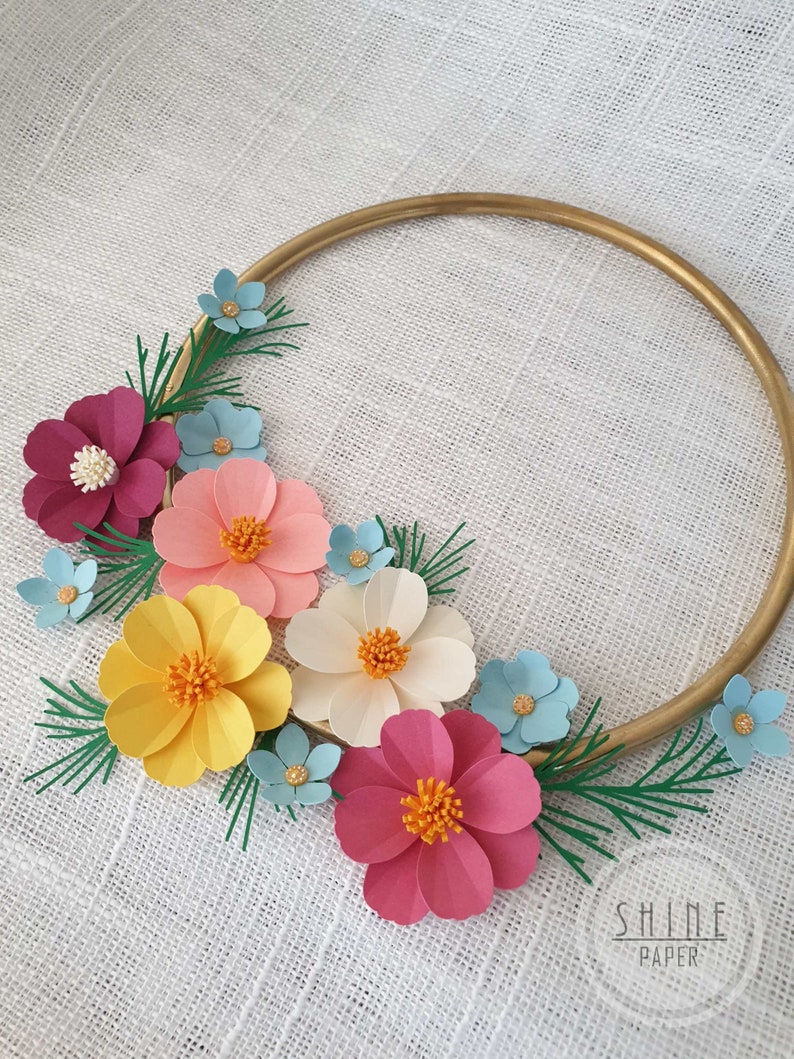 10 Small Handmade Paper Cosmos Flowers: Party & Wedding Decor - Etsy