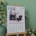 2024 Mini Desk Calendar, Interiors, A6 Calendar, With Easel, Birthday ...