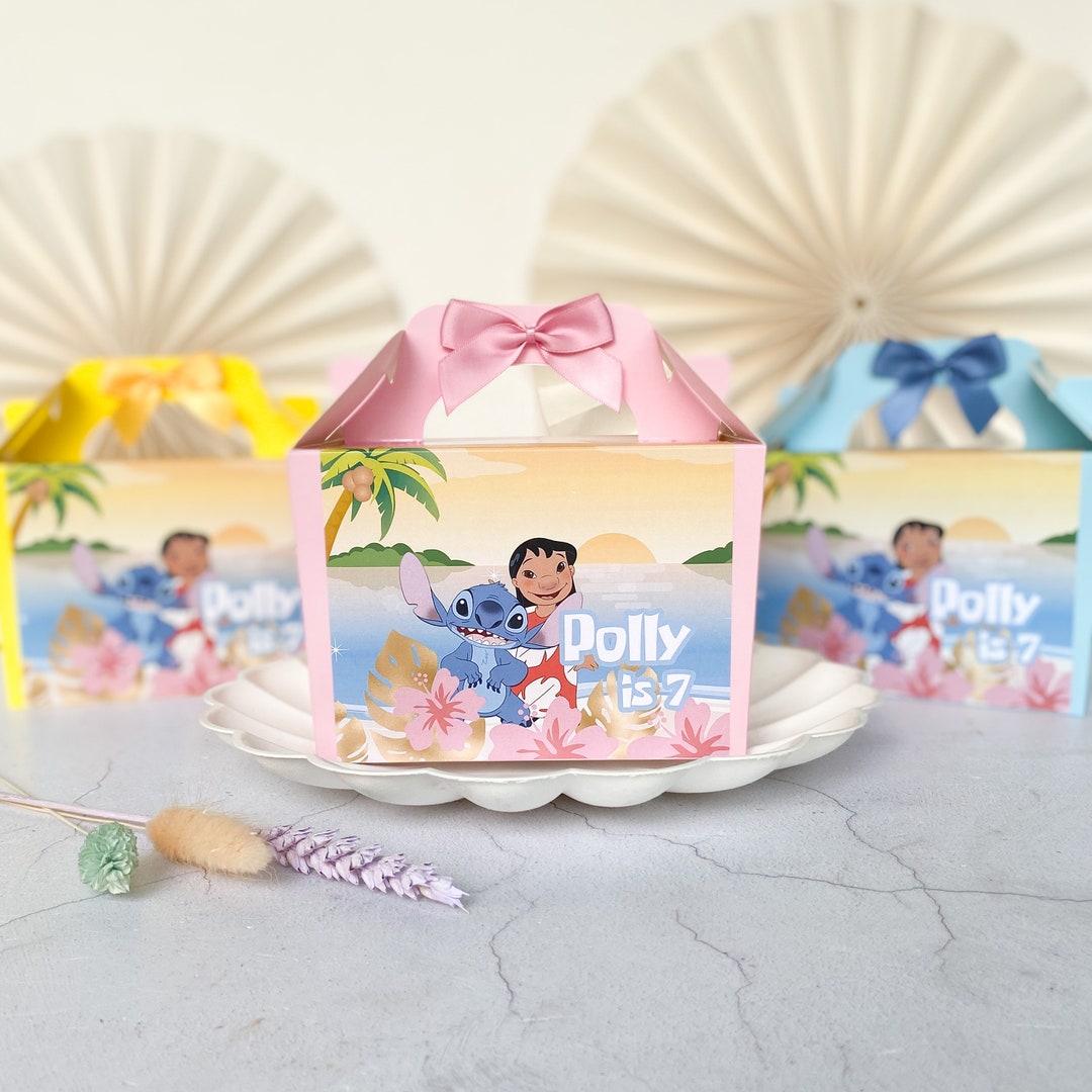 Children’s Party Box | SQUARE BEACH STITCH | Personalised Kids Luxe ...