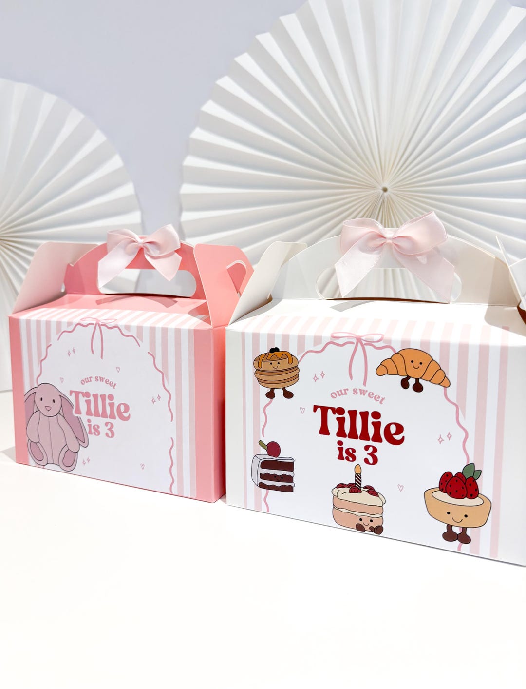Children’s Party Box | JELLY CAKE | Personalised Kids Luxe Picnic Meal ...
