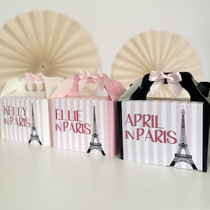 Hen Party Box | IN PARIS | Personalised Bachelorette Gift Favour Boxes ...