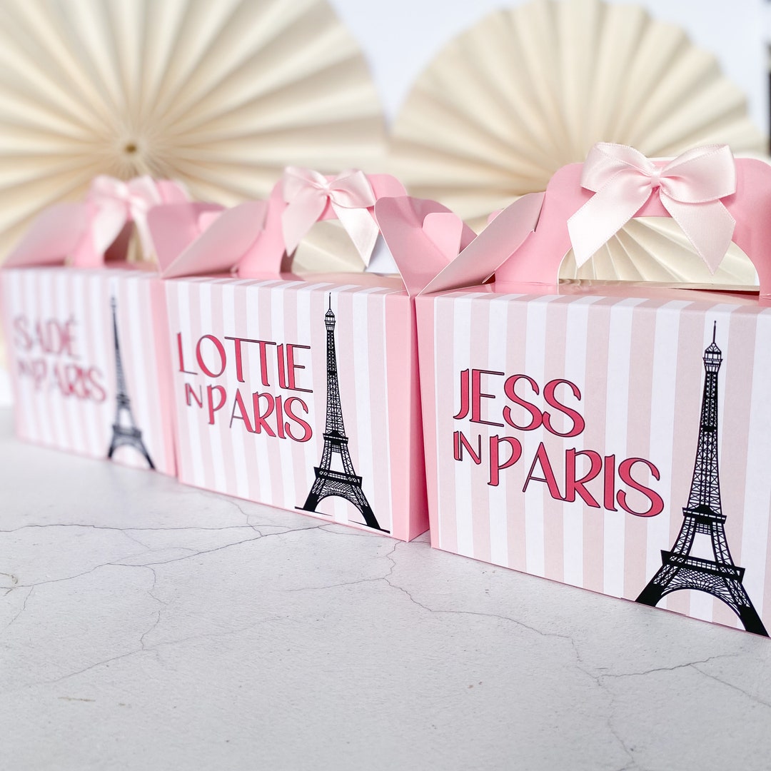 Hen Party Box | IN PARIS | Personalised Luxe Gift Favour Boxes Girls ...