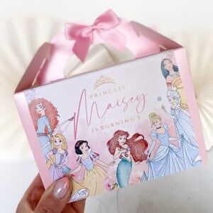 Children’s Party Box | PARTY PRINCESS | Personalised Kids Luxe Picnic ...