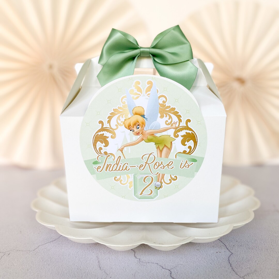 Children’s Party Box | TINKERBELL | Personalised Kids Luxe Picnic Meal ...