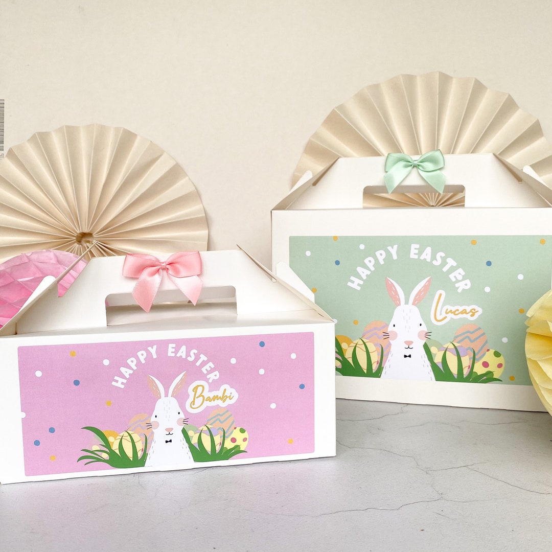 Personalised Easter Activity Box | WHITE RABBIT | Children's Easter ...