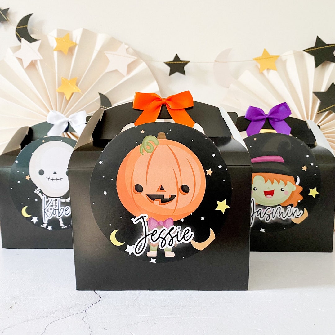 Halloween Trick or Treat Box | SPOOKY HALLOWEEN | Childrens Gift Party ...