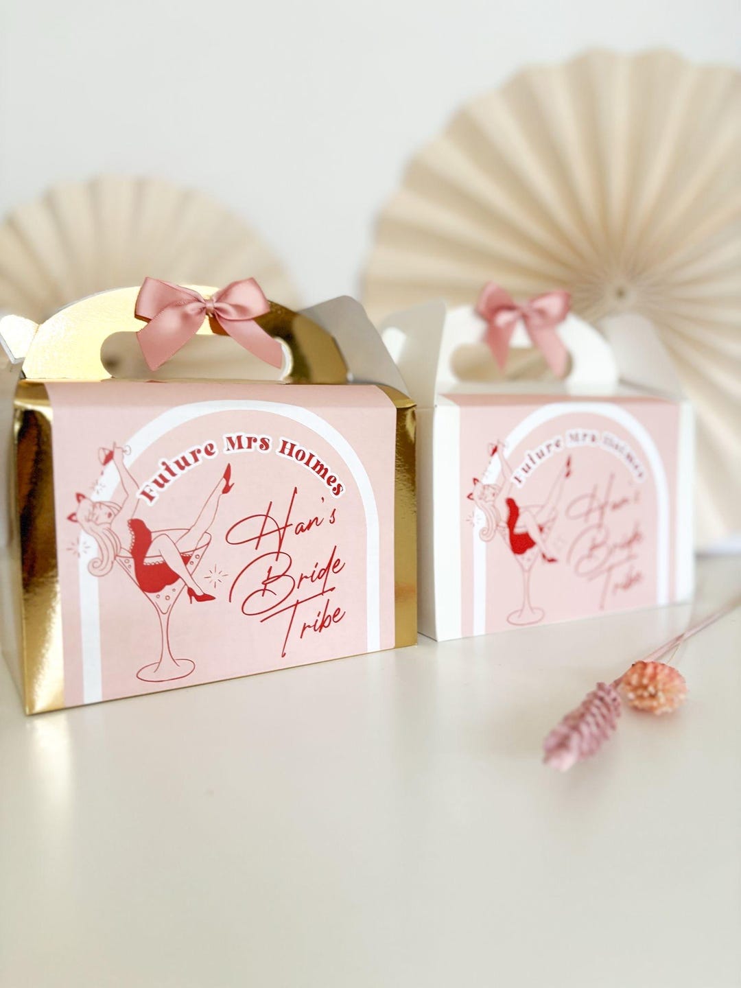 Personalised Hen Party Box | MARTINI GIRL HEN | Future Mrs Bride Tribe ...