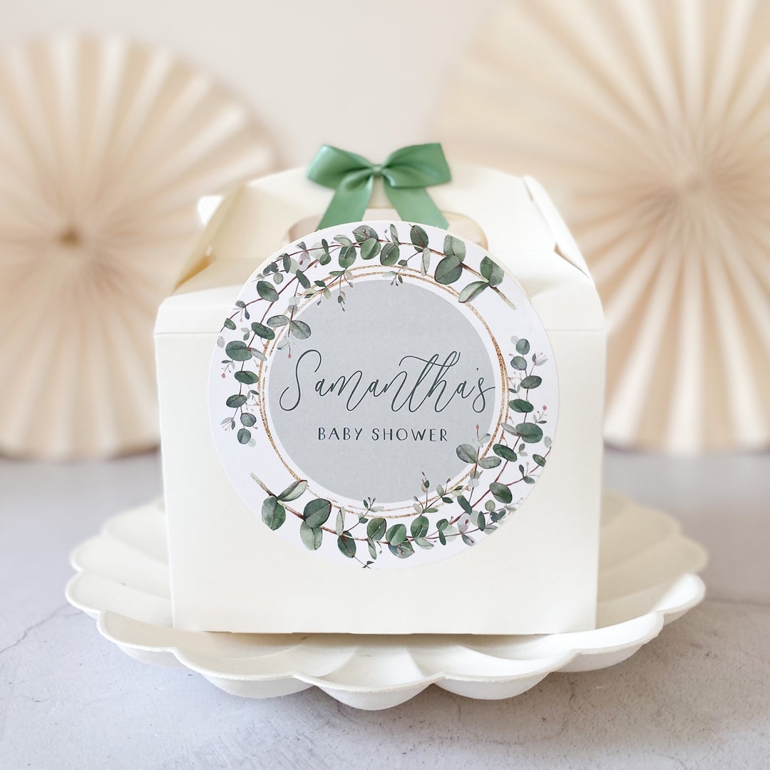 Children’s Wedding Gift Box Box | EUCALYPTUS BABY SHOWER | Personalised ...