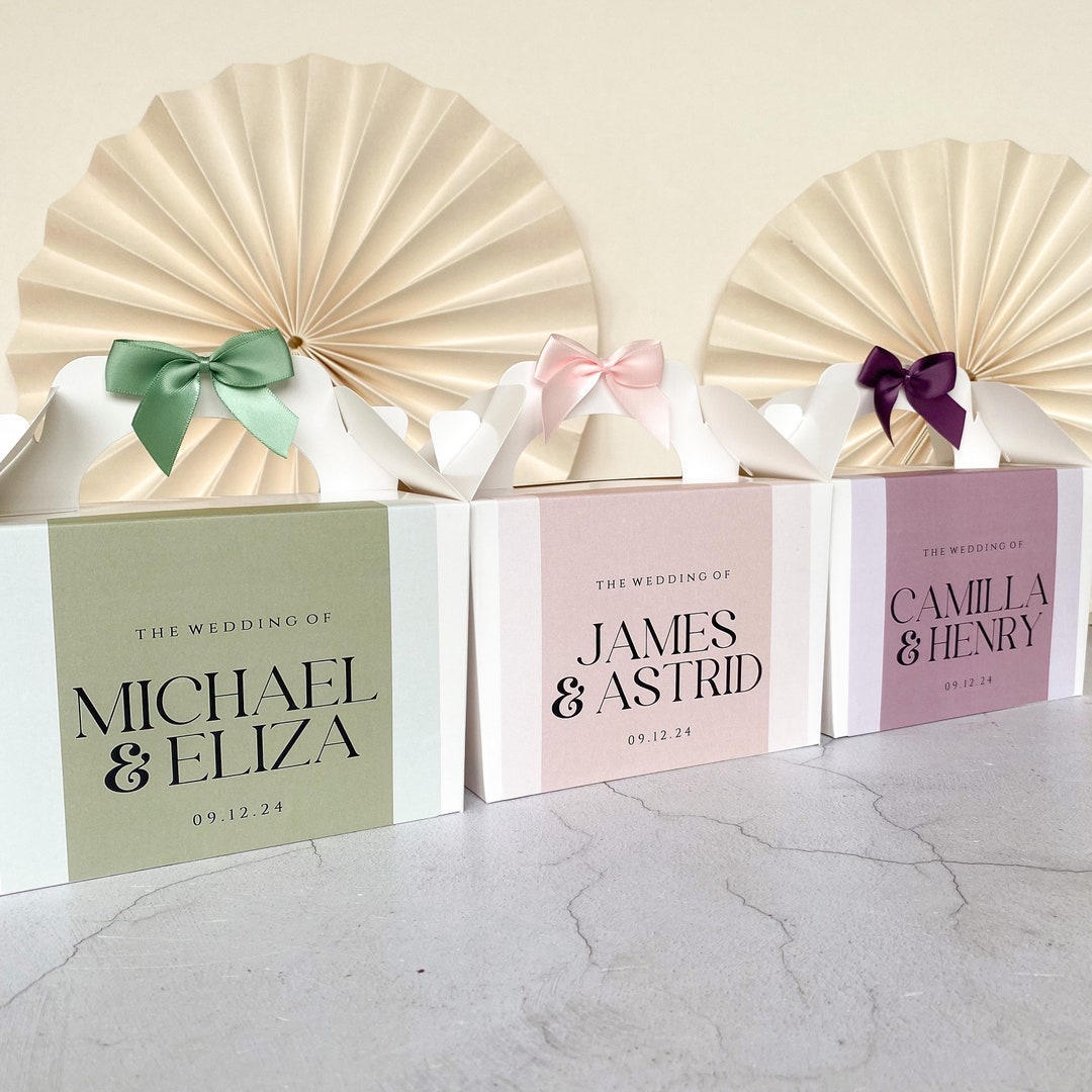 Personalised Wedding Gift Box | SQUARE BLOCK PANEL | Childrens Wax Seal ...