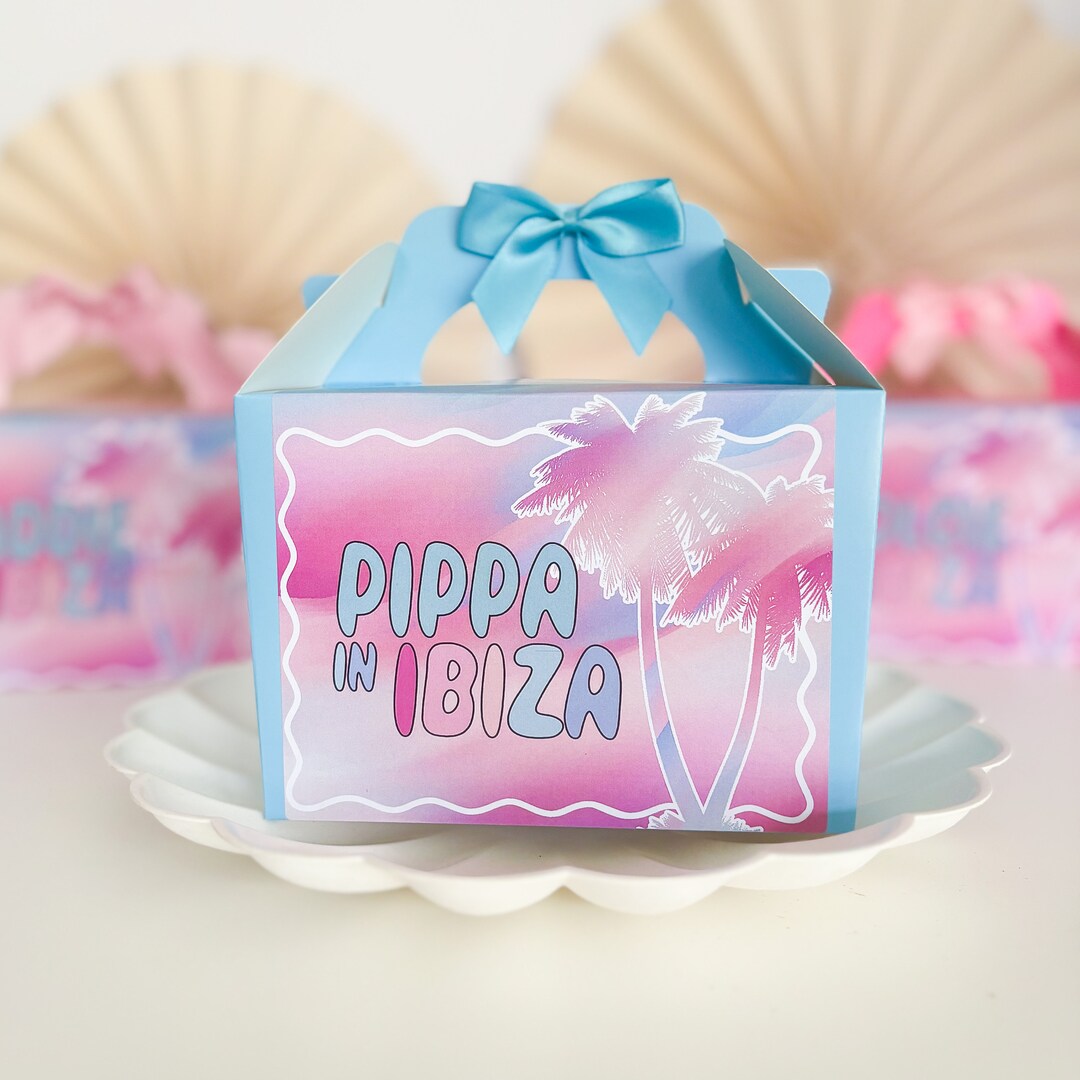 Hen Party Box | IN IBIZA | Personalised Luxe Gift Favour Boxes Girls ...