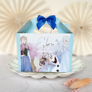Children’s Party Box | FROZEN ANNA ELSA | Personalised Kids Luxe Picnic ...
