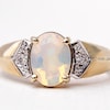 BRAELYN 0.20ct Skinny Diamond Trilogy Engagement Ring, Knife Edge ...