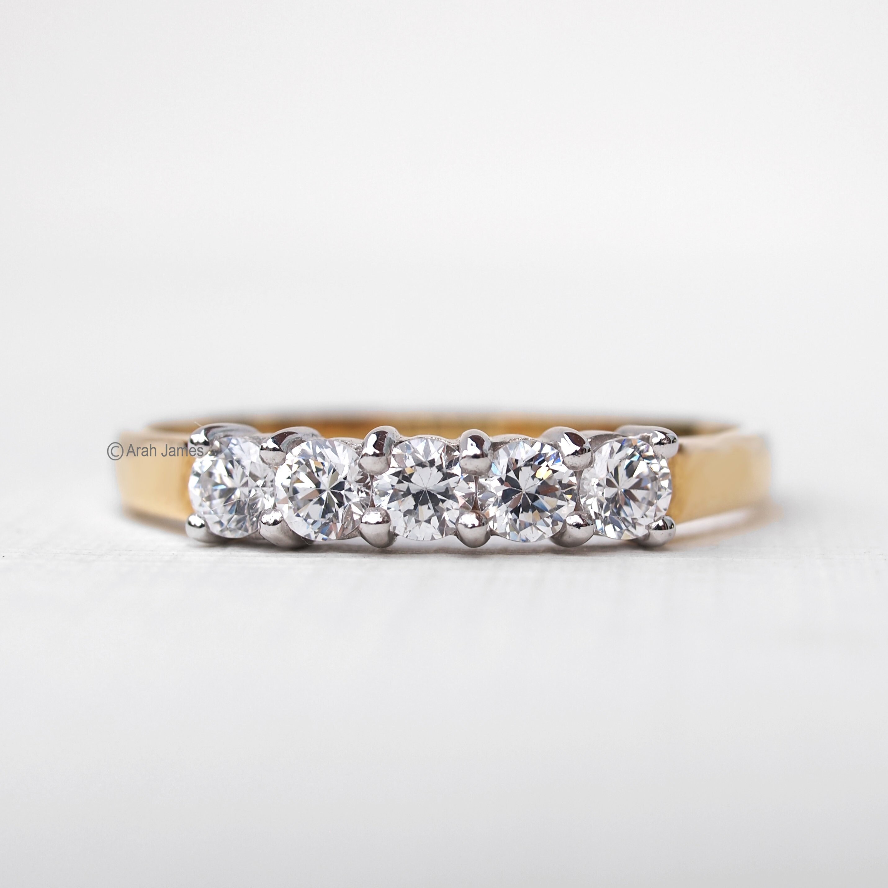 MAE - Diamond Ring in Rose Gold, Yellow Gold, White Gold Engagement ...