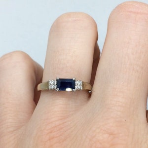 RYAN - Sapphire Diamond Ring in Rose Gold, Yellow Gold, White Gold ...