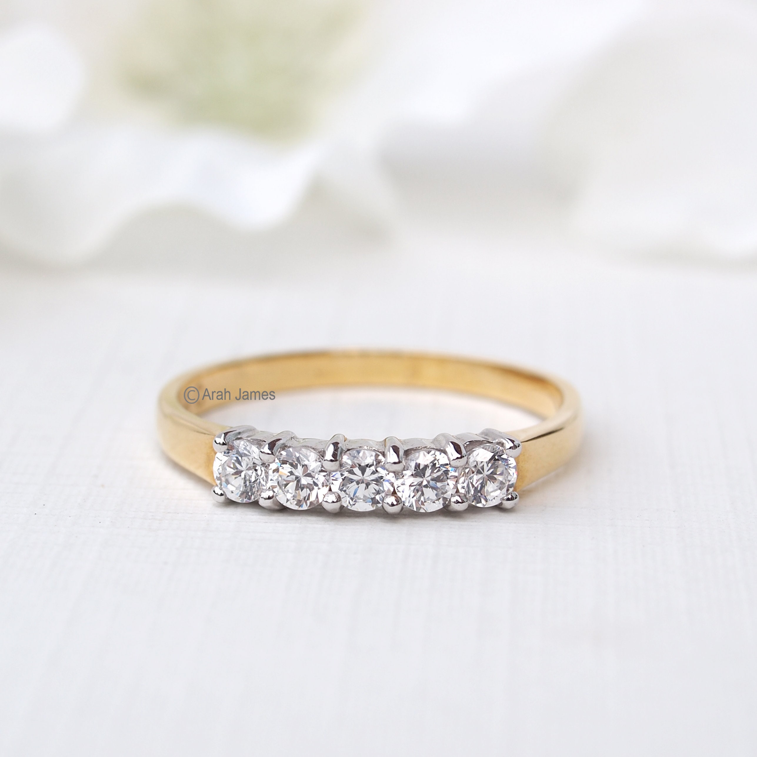 MAE - Diamond Ring in Rose Gold, Yellow Gold, White Gold Engagement ...