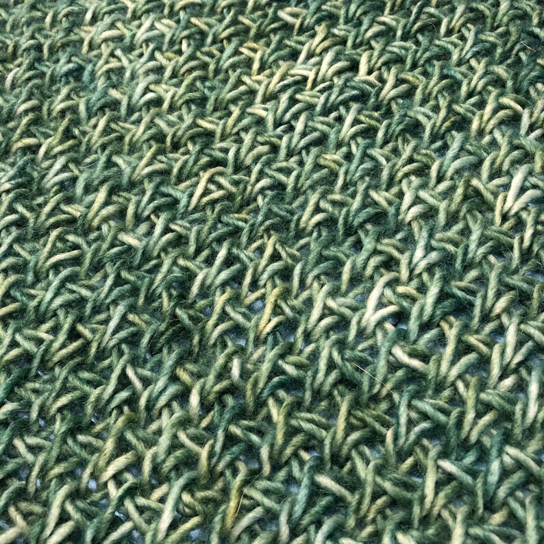 Tunisian Crow Foot Stitch Pattern - Etsy