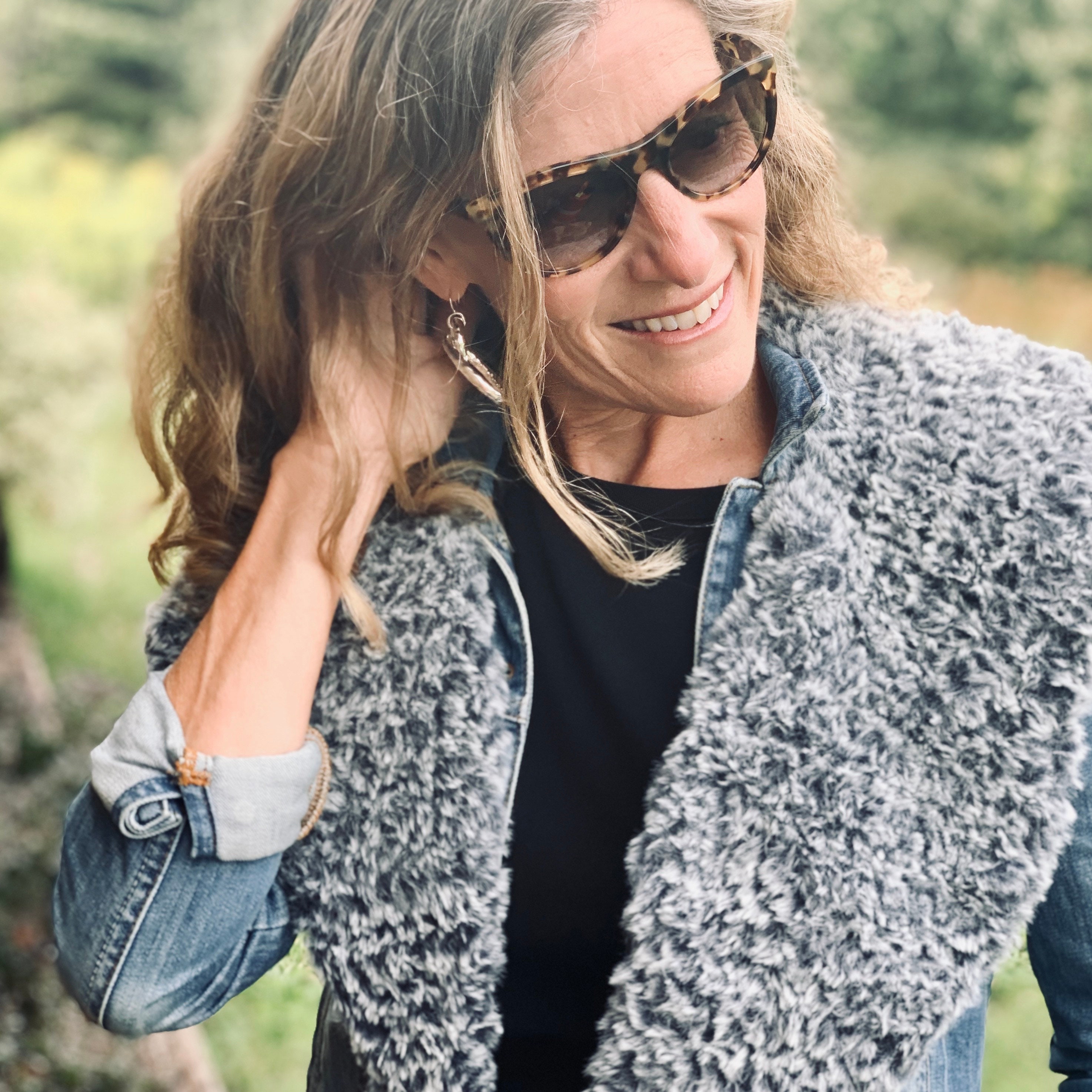 Thuriel Stole Faux Fur Crochet Pattern - Fur Collar - Retro Faux Fur ...