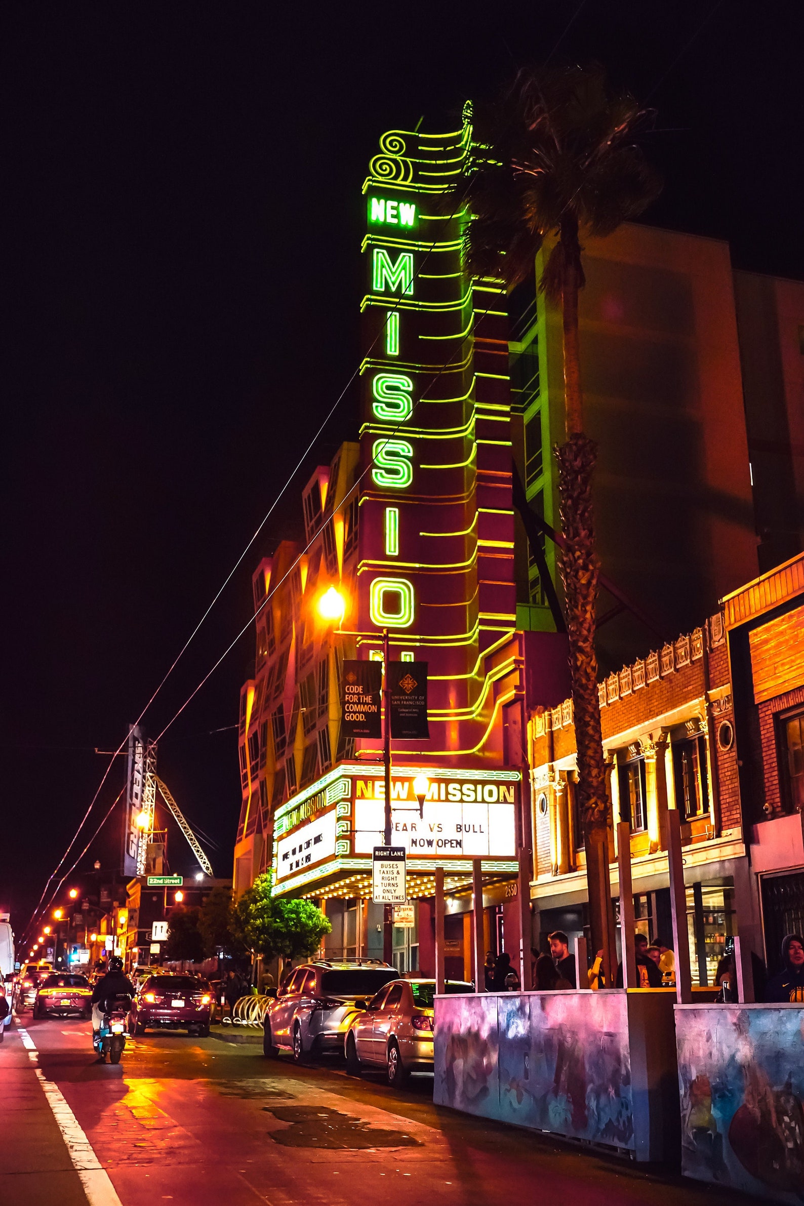 New Mission Theater A4 Print - San Francisco Landmark Art - Etsy