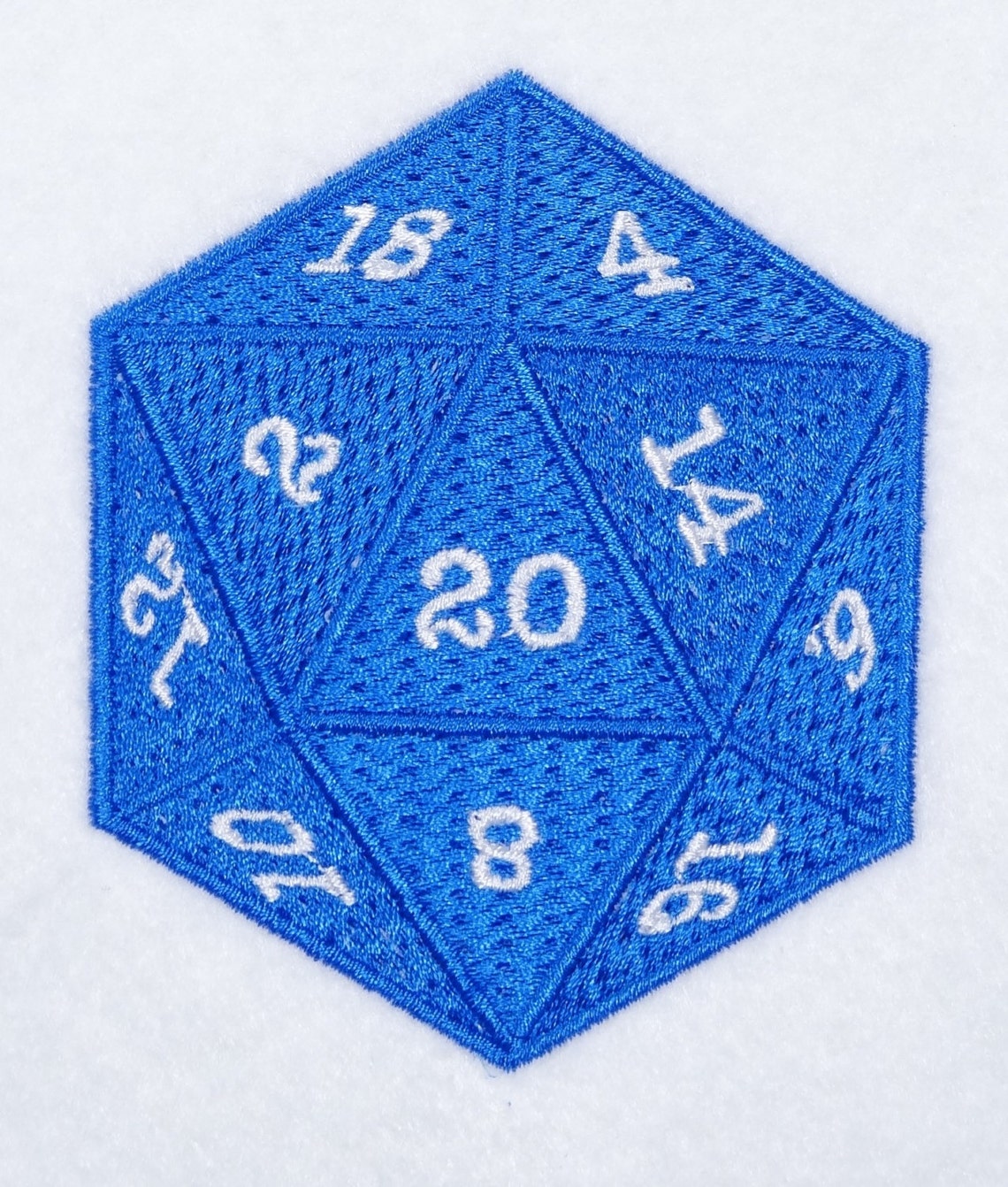 D20 Dice Patch 80mm (3.14 Inch) - Etsy