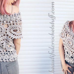 Crochet Sweetheart Top PDF Pattern Crochet Heart Top, Crochet ...