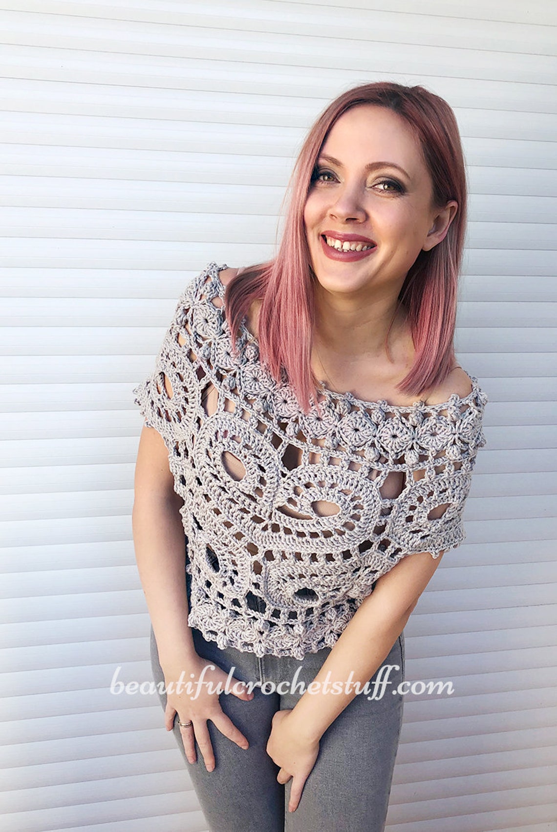 Crochet Sweetheart Top PDF Pattern Crochet Heart Top - Etsy