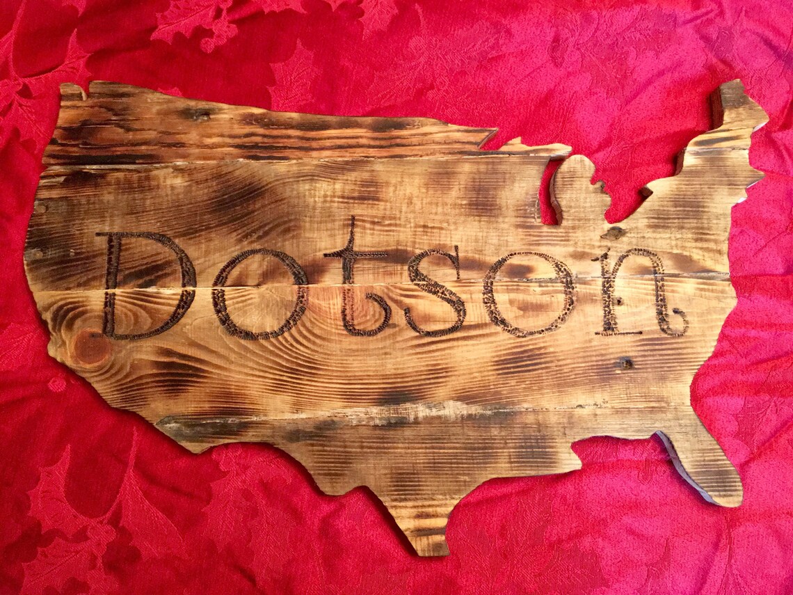 American wood sign | Etsy