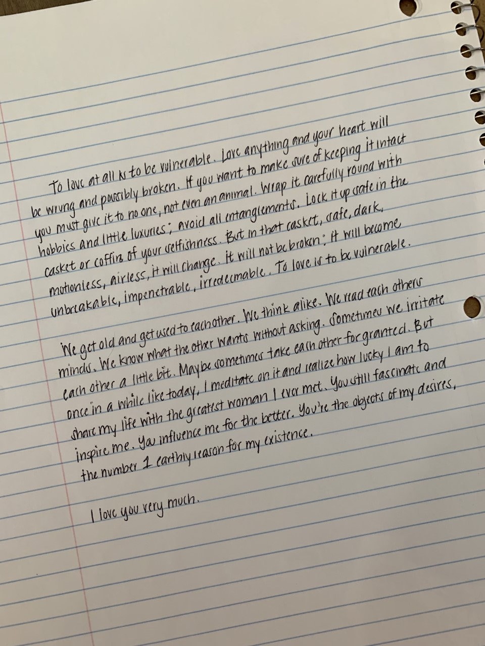 Personalized Handwritten | Handwriting Gift | Romantic Love Letter ...