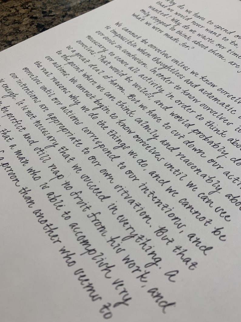 Personalized Handwritten | Wedding Vows | Letters for Bride ...