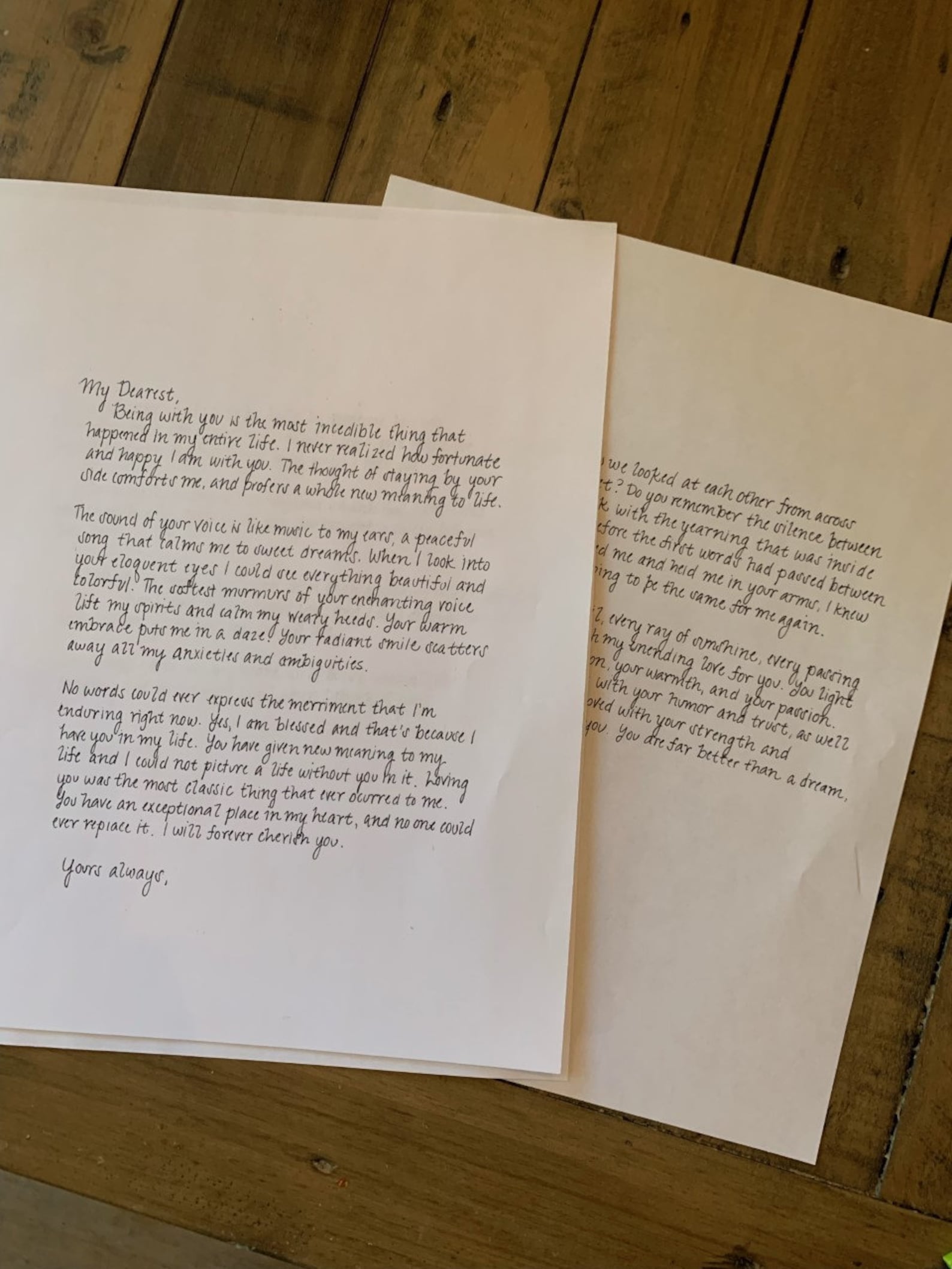 Personalized Handwritten Handwriting Gift Mother's Day Gift Sentimental ...