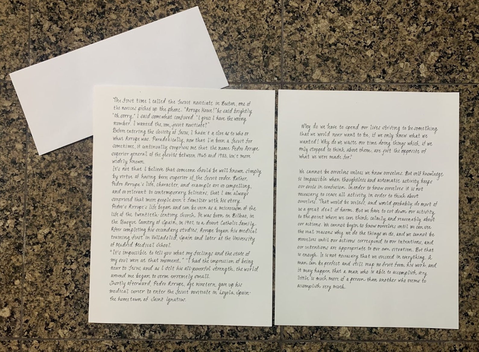 Personalized Handwritten | Wedding Vows | Letters for Bride ...