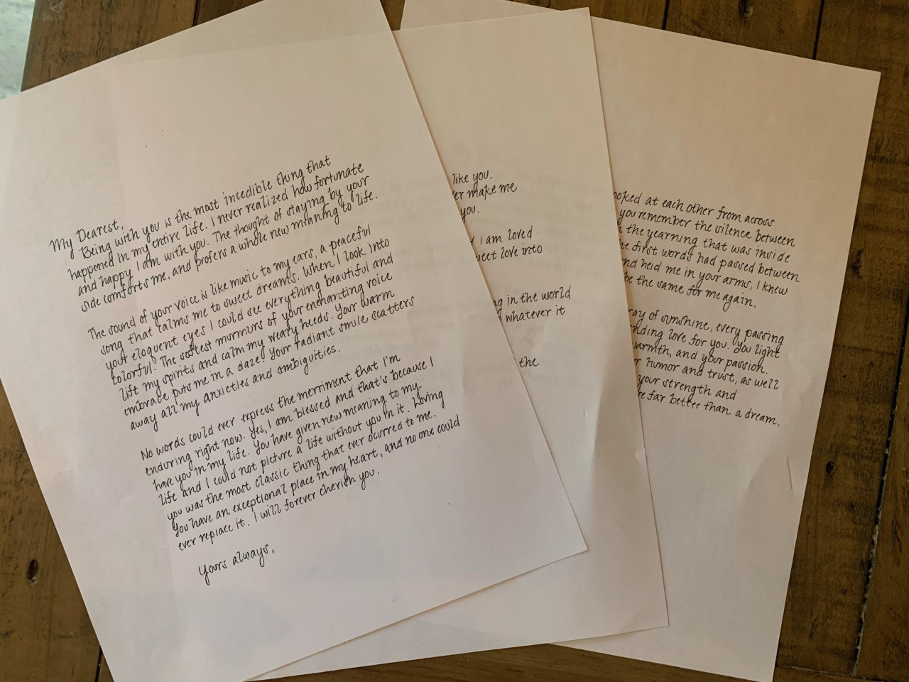 Personalized Handwritten Handwriting Gift Mother's Day Gift Sentimental ...