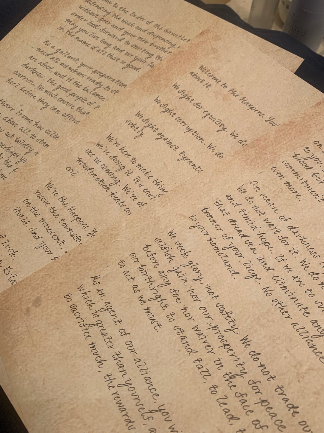 Personalized Dnd Letter | Handwritten for Dungeon and Dragons ...