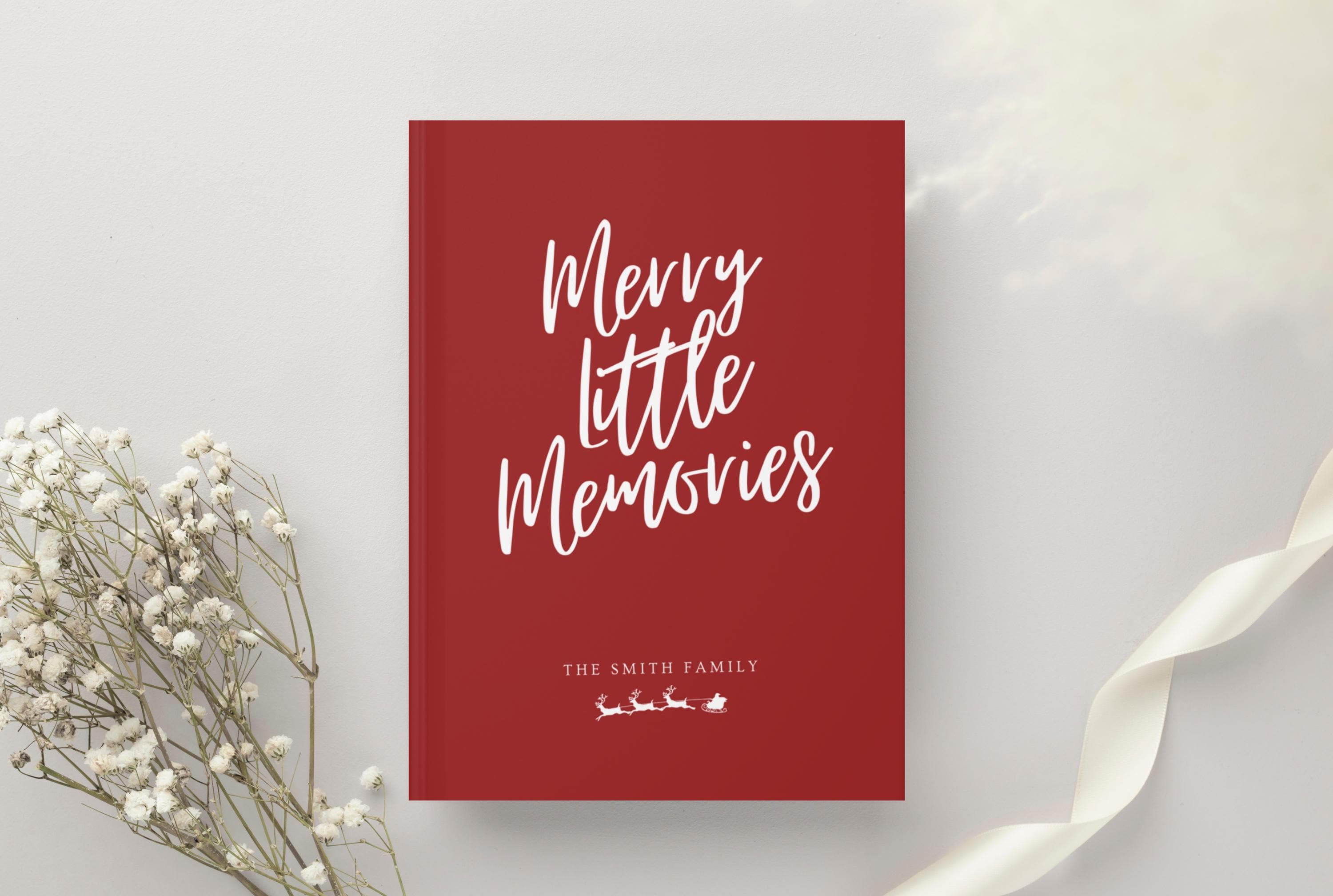 Holiday Notebook Christmas Memory Book Gift for Family Tradition ...