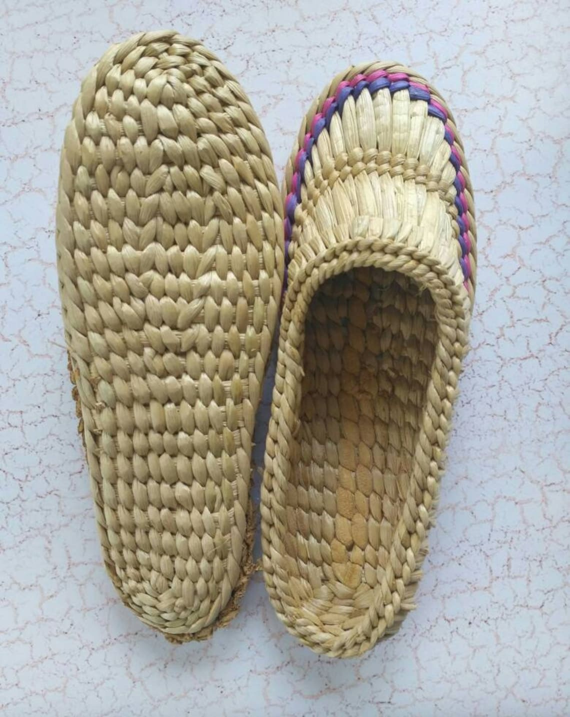 Bast Sandals Straw Slippers Sauna Shoes Vegan Shoes Massage - Etsy