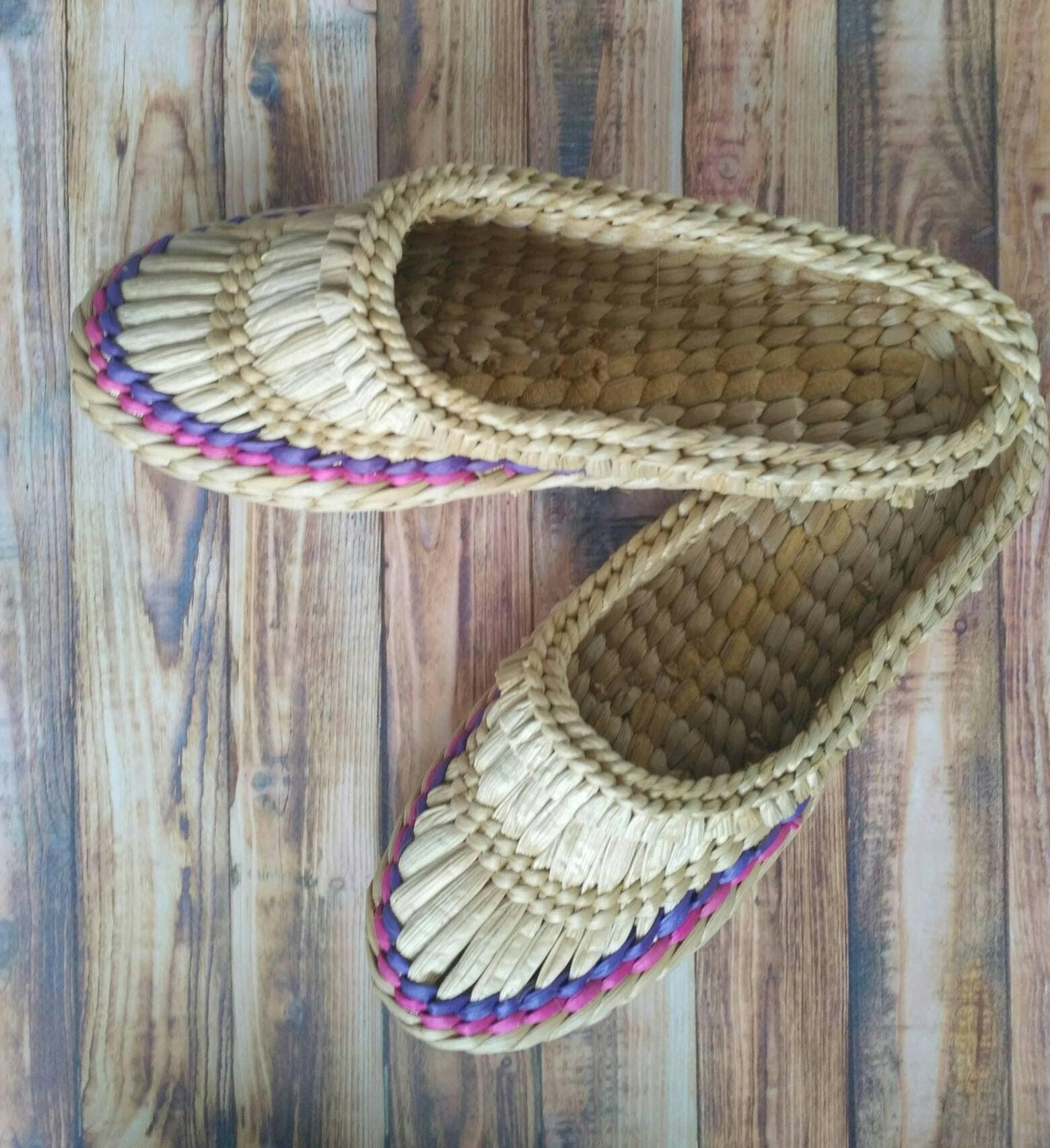 Bast Sandals Straw Slippers Sauna Shoes Vegan Shoes Massage - Etsy