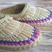 Bast Sandals Straw Slippers Sauna Shoes Vegan Shoes Massage Slippers ...