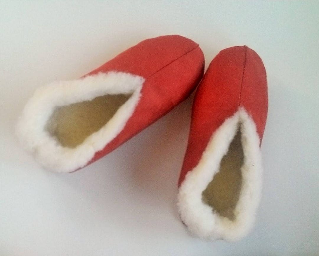Winter Slippers Suede Ballerina Slippers for Girls or Little Women Warm ...