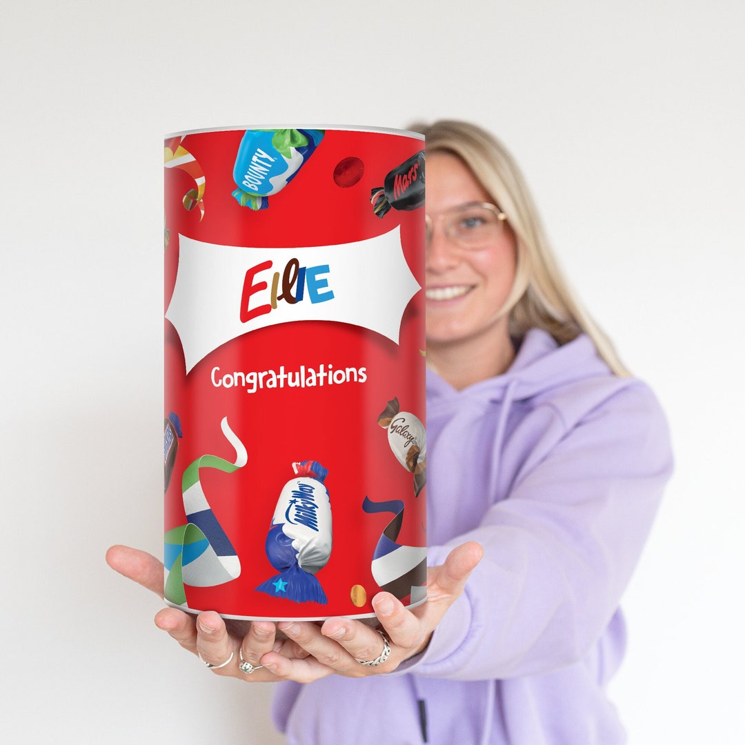 Personalized XXL Celebrations Box - Chocolate Giftbox 1.4 Kg - Mars ...